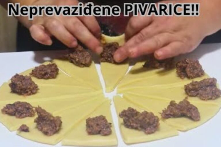 Pivarice: Recept za kiflice s pivom i orasima