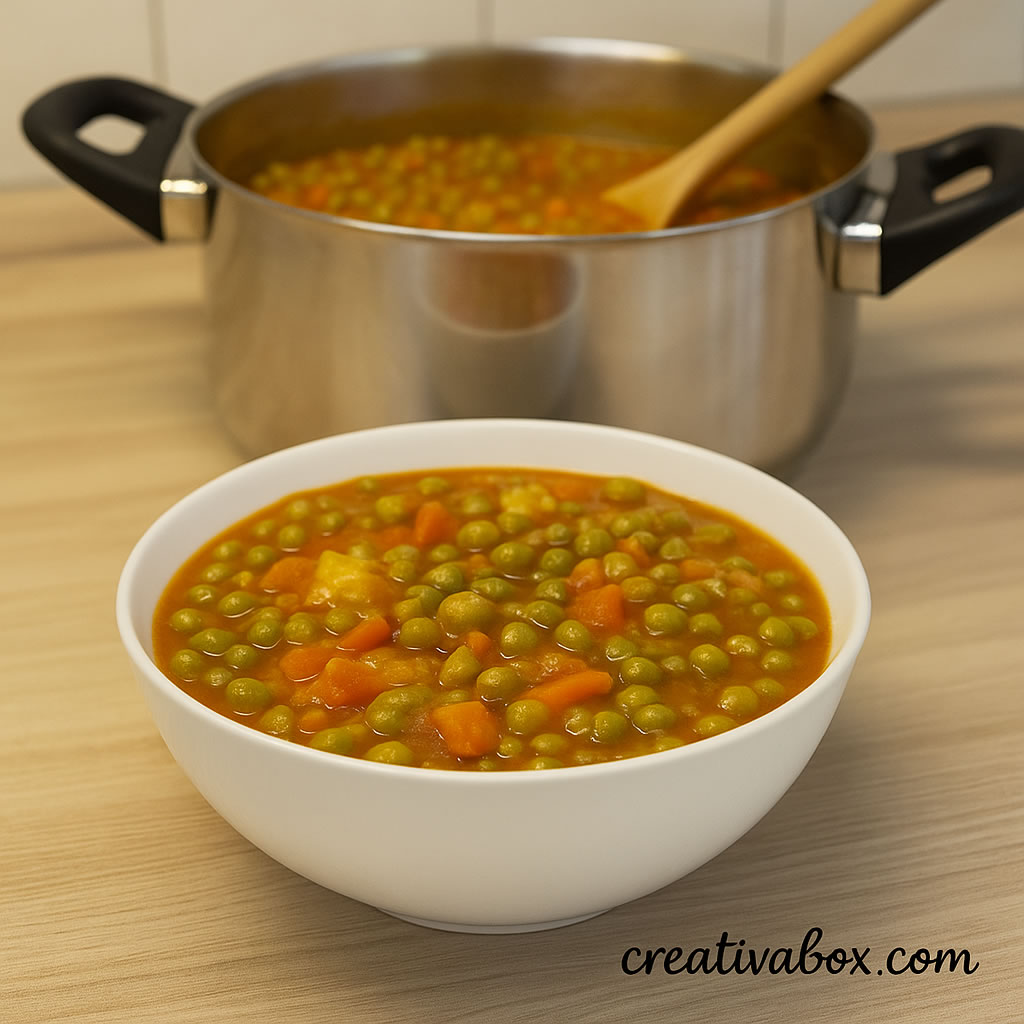 Grašak sa povrćem: brz i ukusan recept