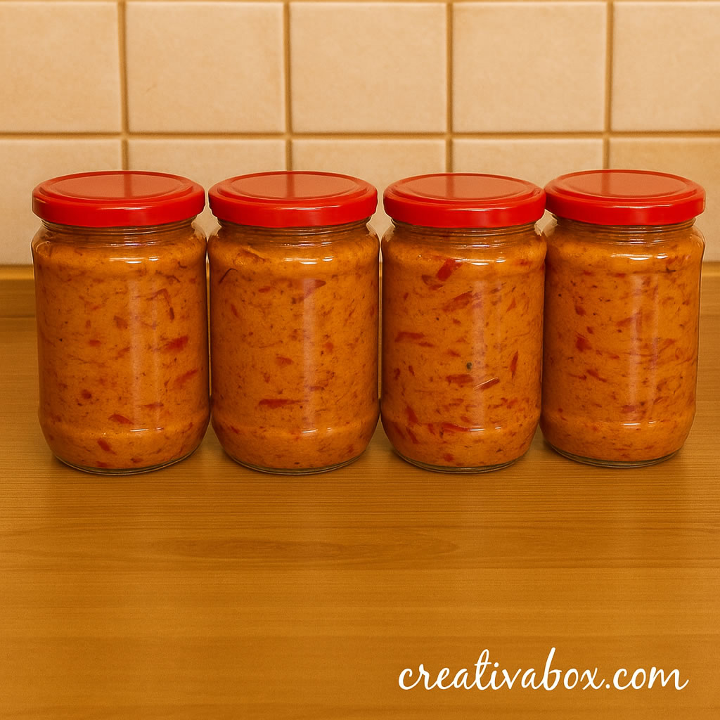 Ljuto makalo – domaći recept za pikantni namaz od paprika