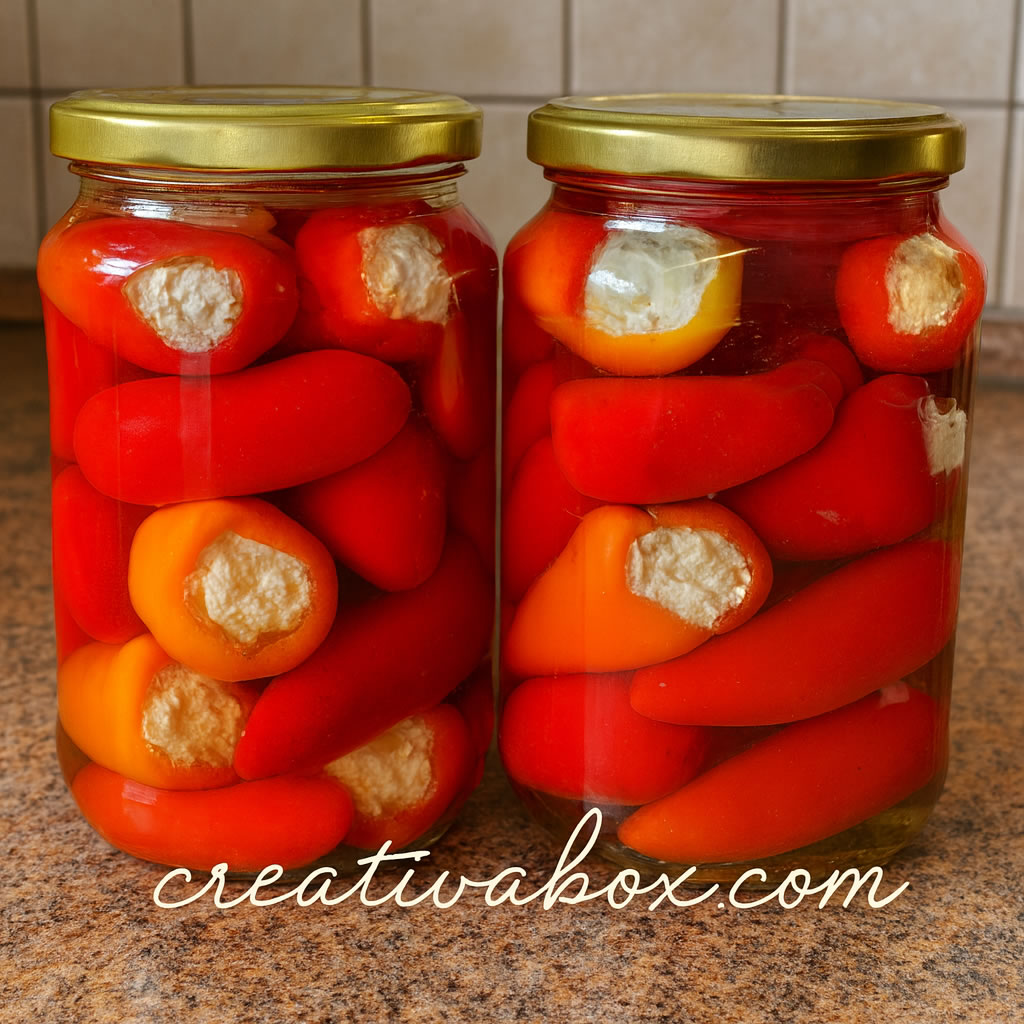 Mini paprike punjene sirom – recept za savršen slani zalogaj