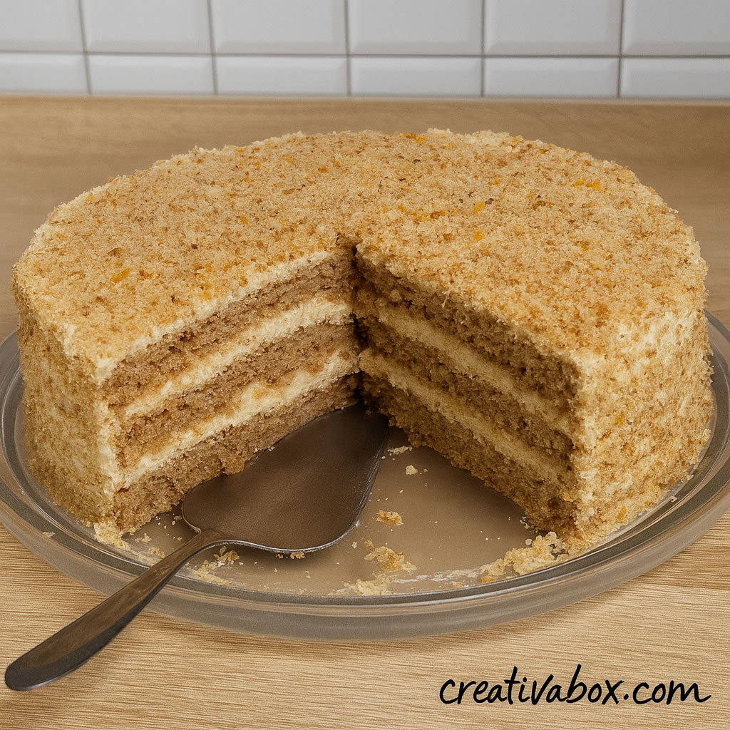 Starinska torta sa orasima i vanila filom - nezaboravan ukus