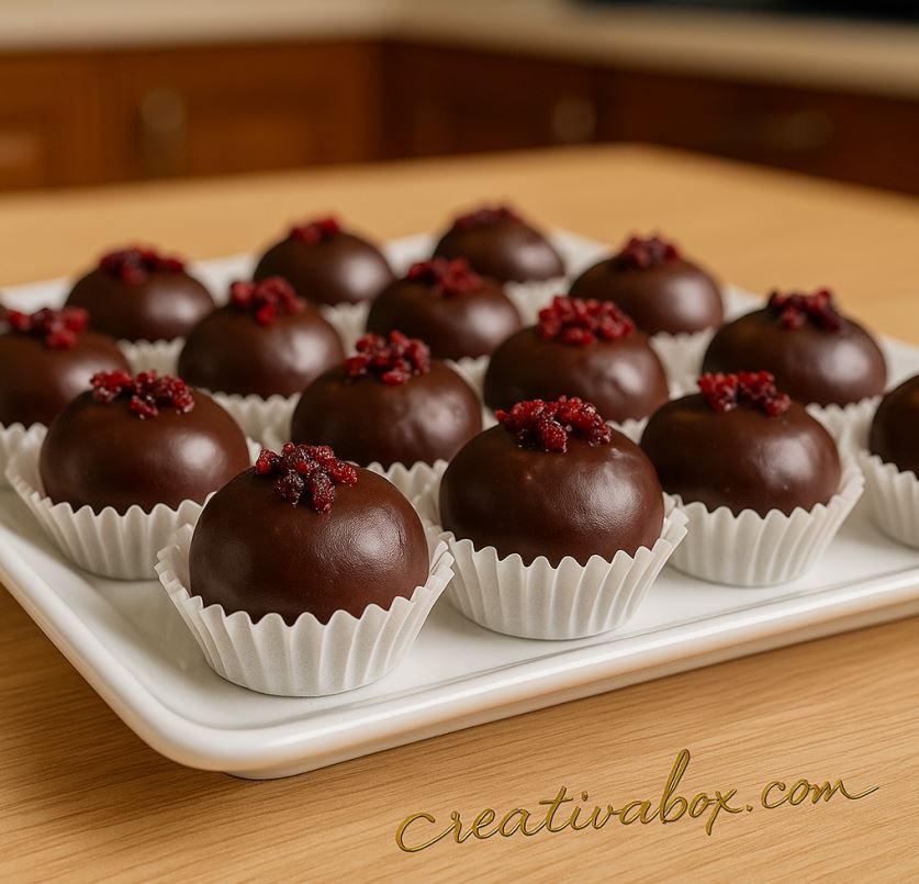 Rum bombice – savršene čokoladne kuglice sa orasima i rumom