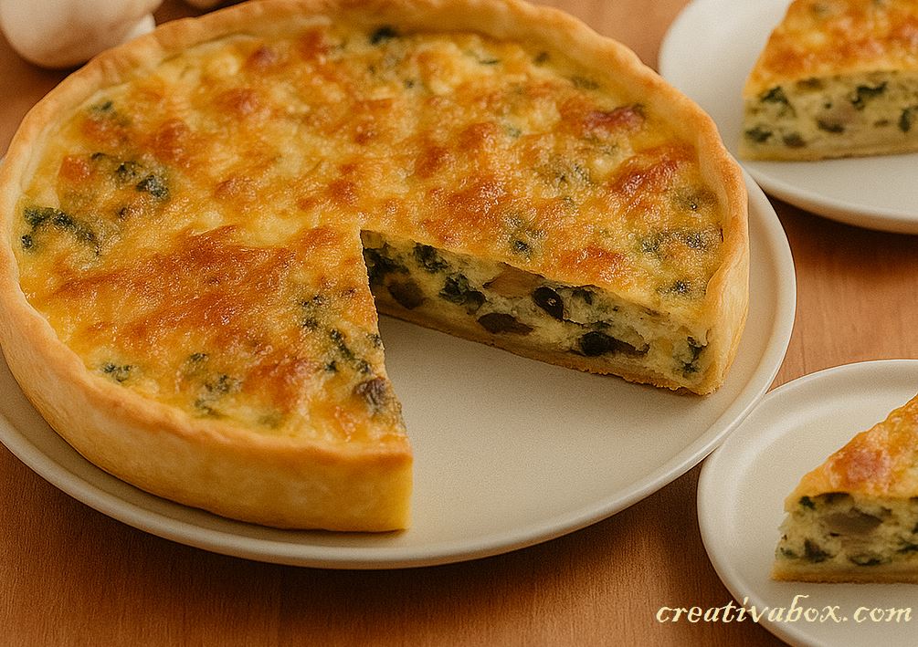 Posna pita sa spanaćem i pečurkama–najbolji recept za dane posta