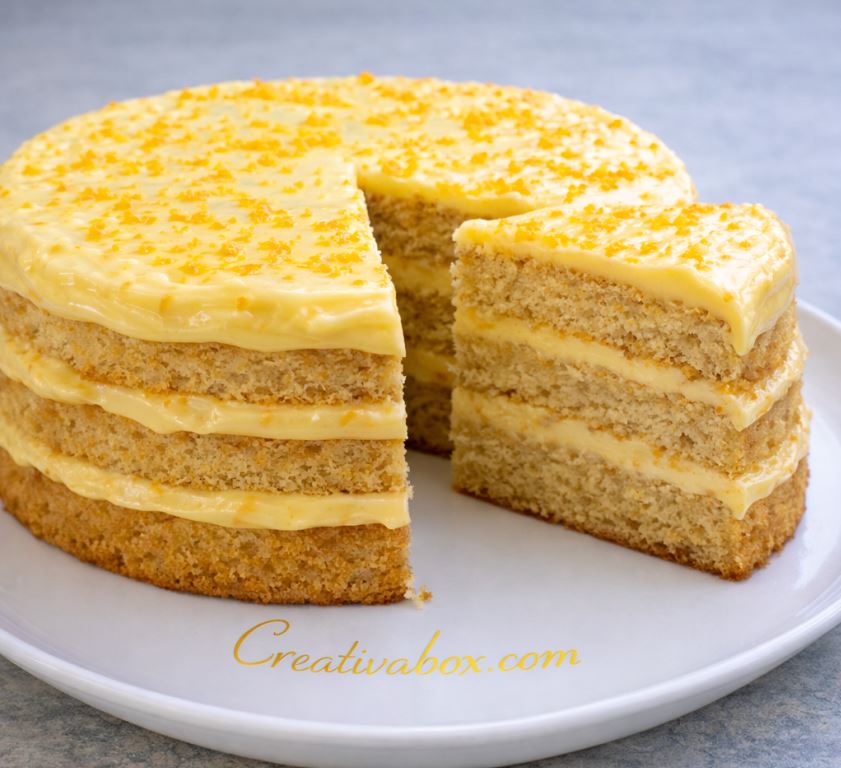 Torta od pomorandže–starinski recept sa citrusnim kremom